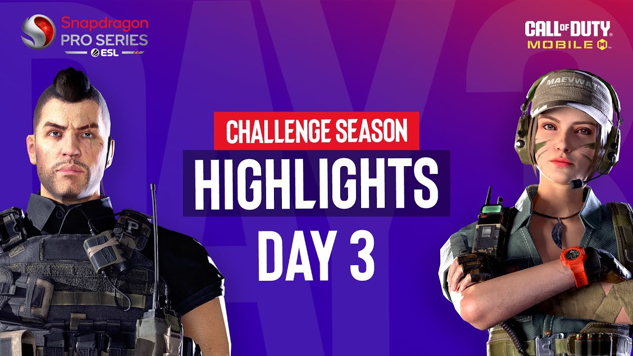 COD:M Snapdragon Mobile Challenge - Day 3 | Highlights - YouTube