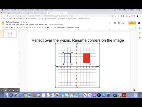How to Reflect a Shape in Google Slides - YouTube