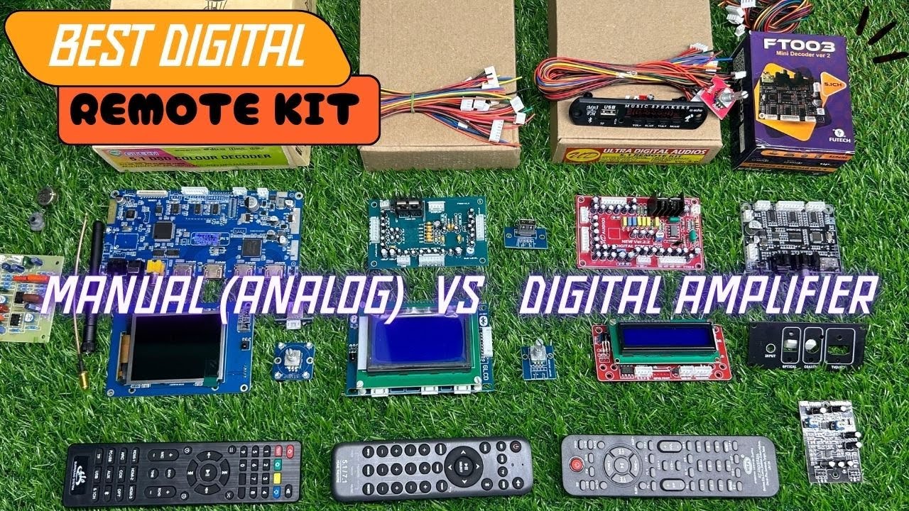 Best Remote Kit for Amplifier | Manual vs Remote | Comparision # ...