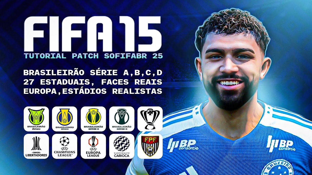 COMO BAIXAR E INSTALAR O PATCH MAIS COMPLETO PARA O FIFA 15! - YouTube