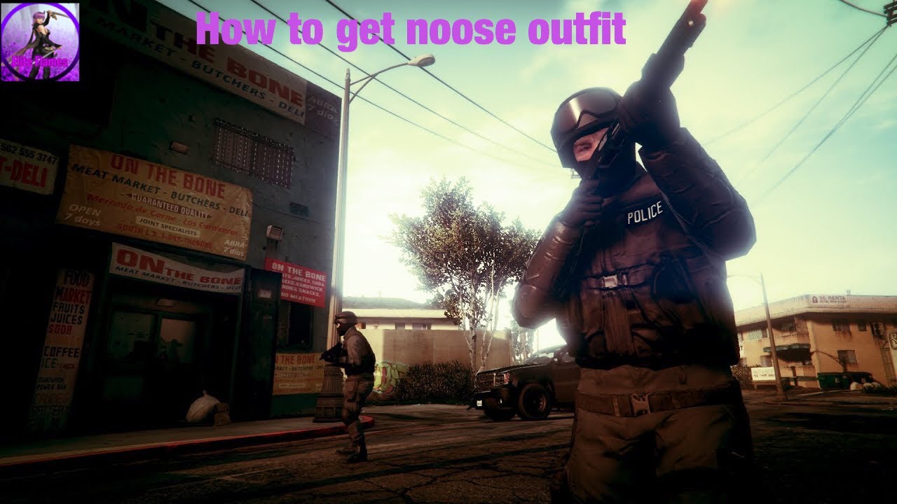 GTA Online how to get noose/ Swat outfit - YouTube