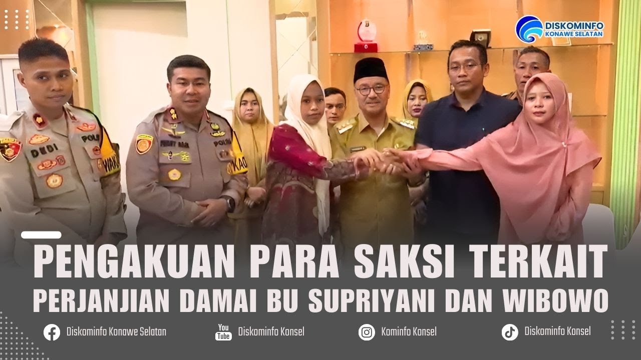 Bupati Inisiasi Perjanjian Damai Bu #supriyani Dan Wibowo Hasyim, Para ...