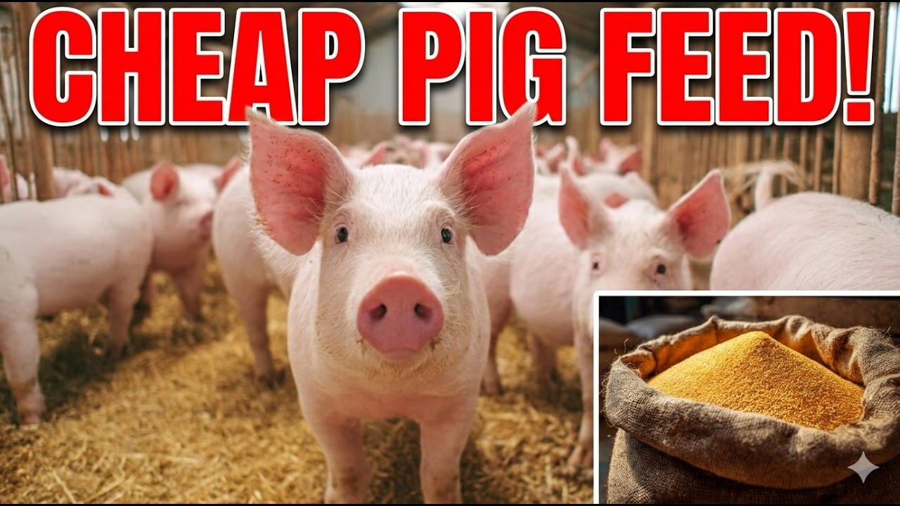 5 Cheap Foods That Make Pigs Grow Fast - YouTube