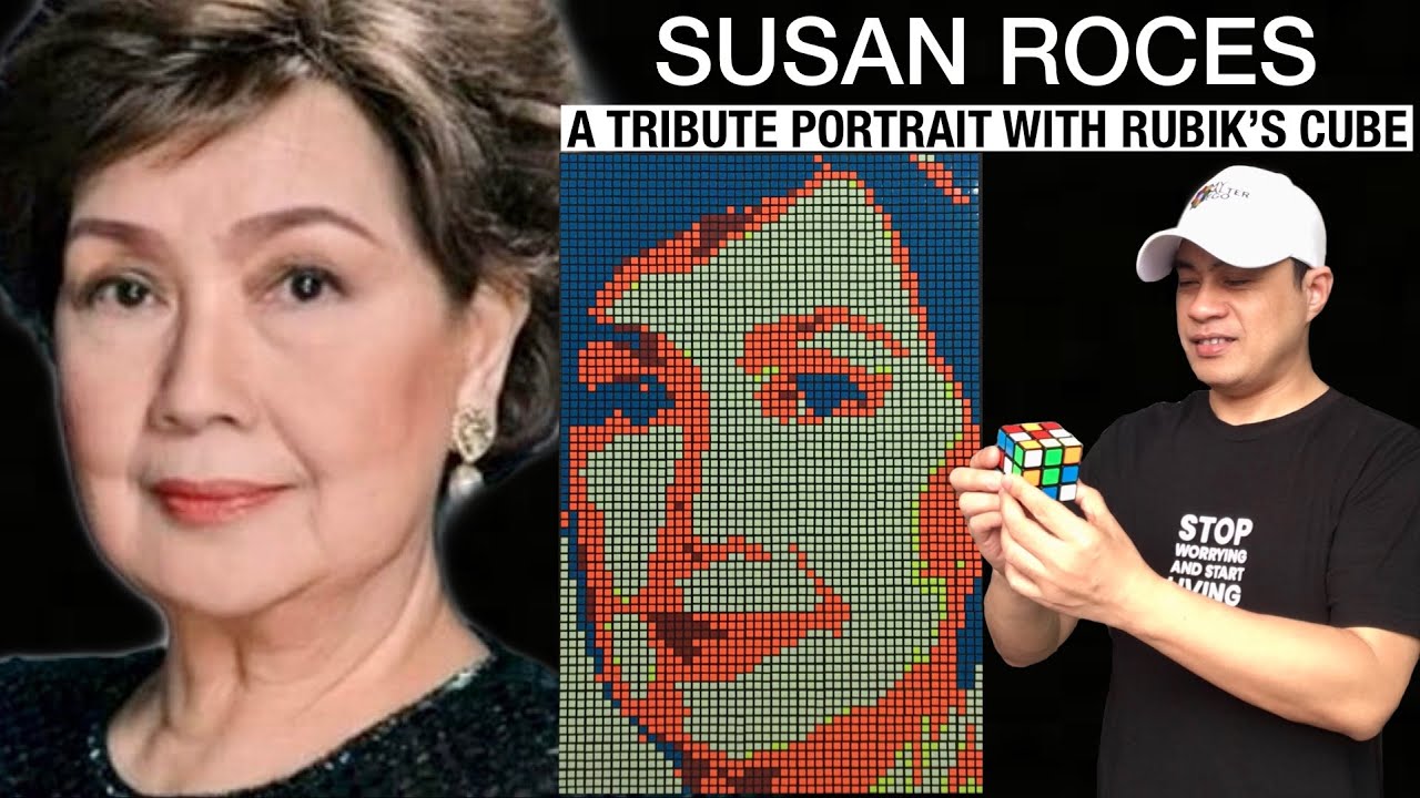 SUSAN ROCES TRIBUTE PORTRAIT WITH RUBIK’S CUBE | MY aLTeR eGo - YouTube