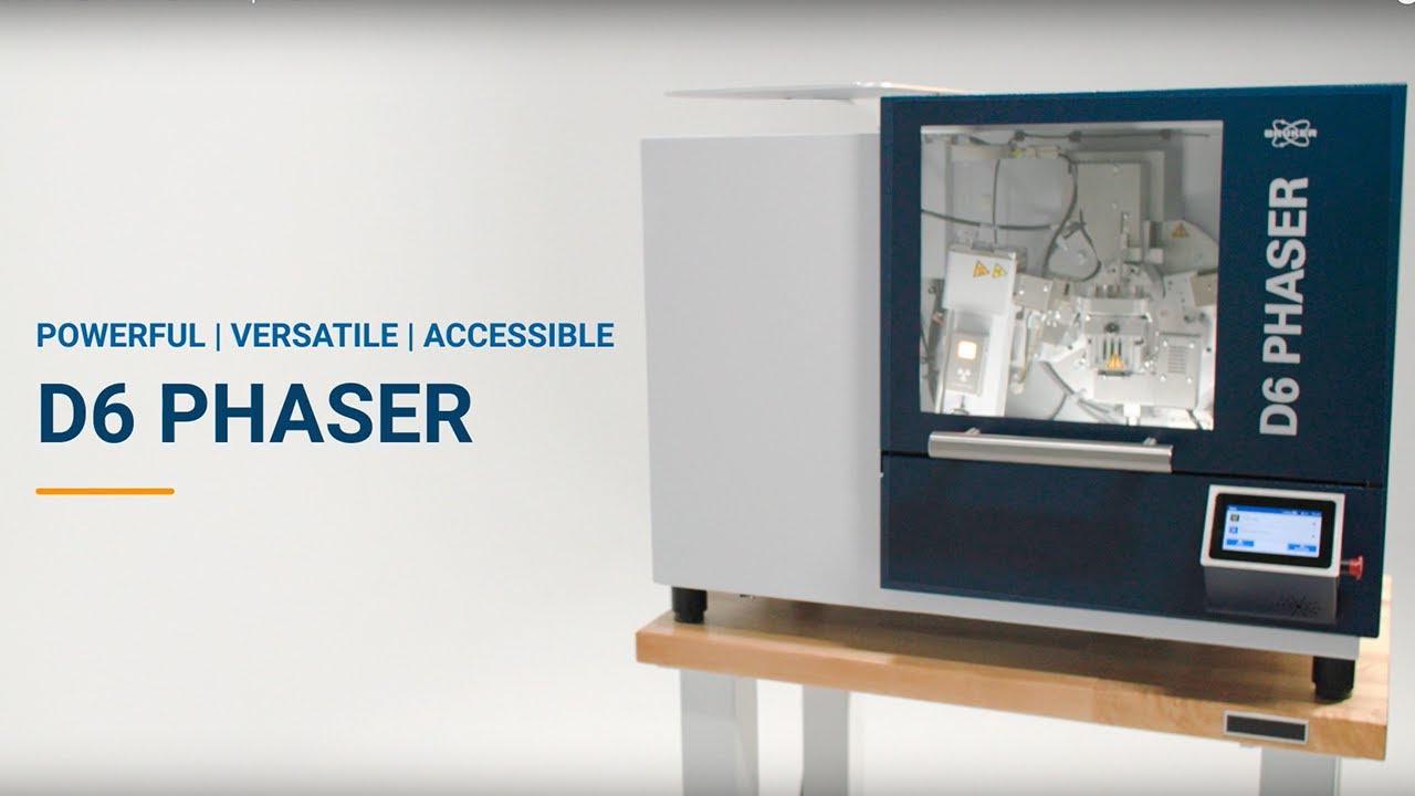 The D6 PHASER: XRD for Everyone, Everywhere and Everything - YouTube