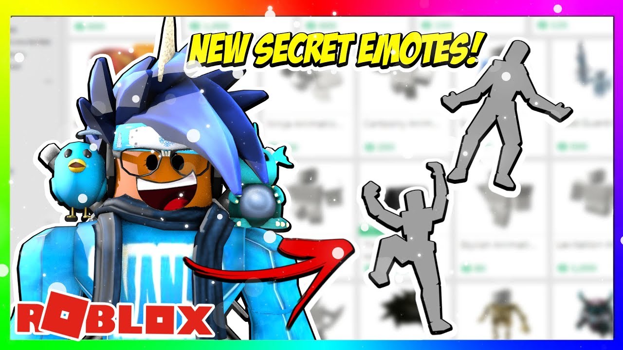 HOW TO GET 2 SECRET EMOTES (ROBLOX) - YouTube