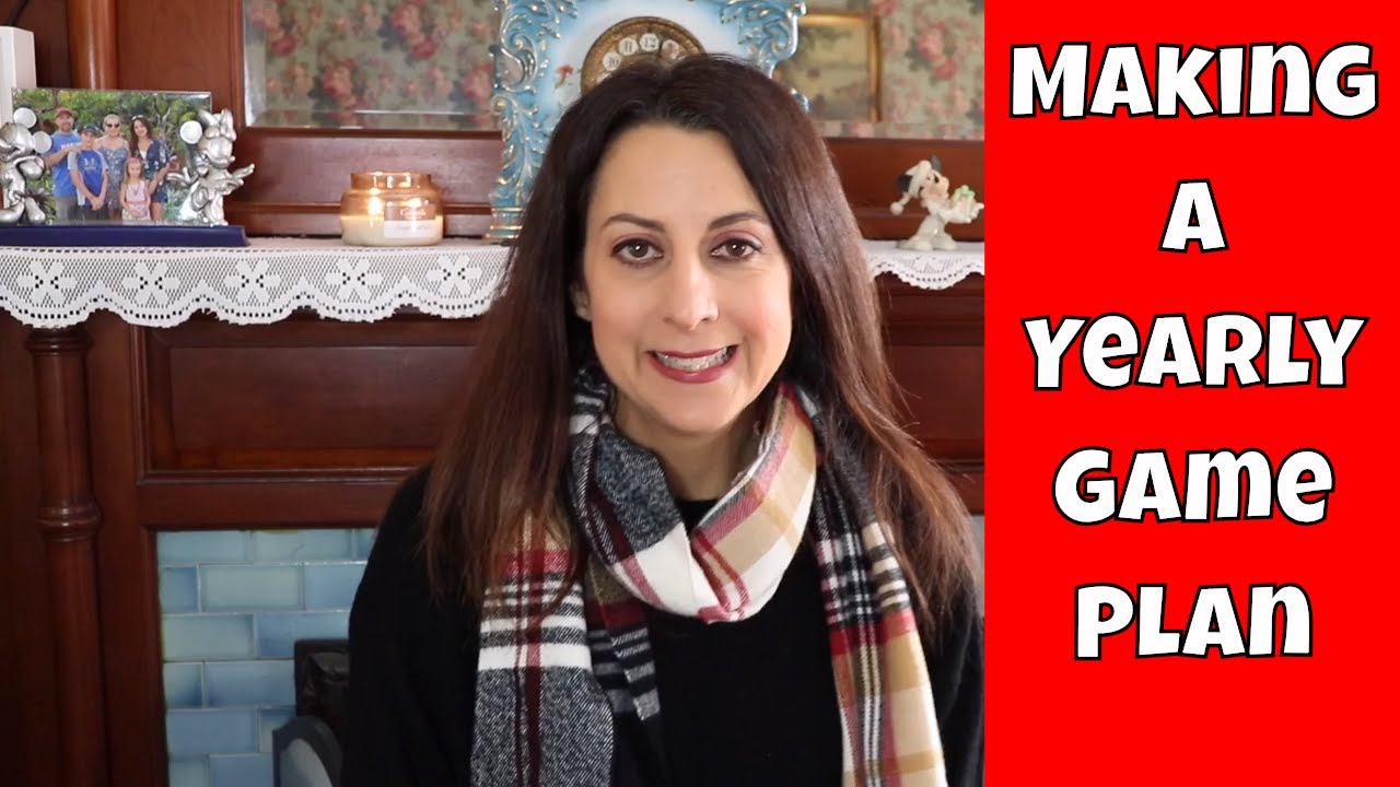 Making a Yearly Game Plan 2019 - YouTube