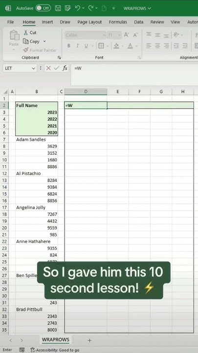 Easy Formula In Excel Excelhacks Excelfunction Excelformula Exceltips Exceltricks