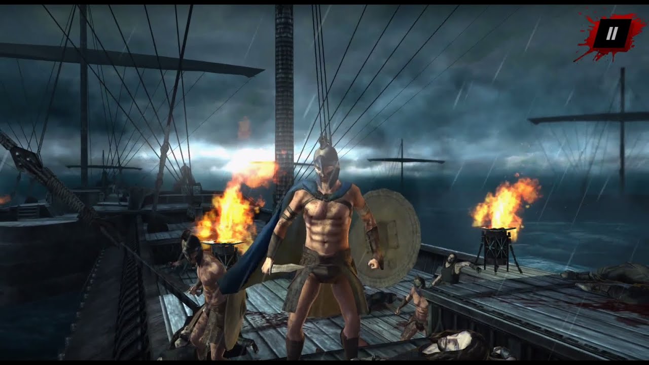 300: Rise Of An Empire! "First Battle" (300 ROE) - YouTube