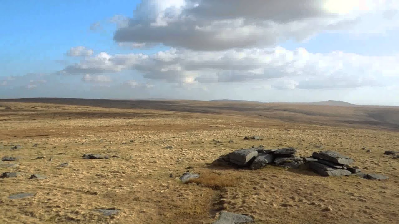View from Fur Tor, Dartmoor - YouTube