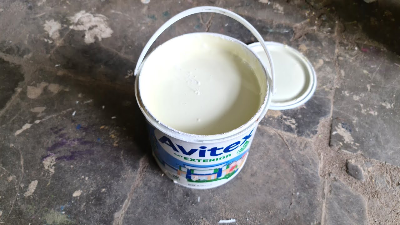 Warna Cream SODA Oplos Cat Tembok Avitex - YouTube
