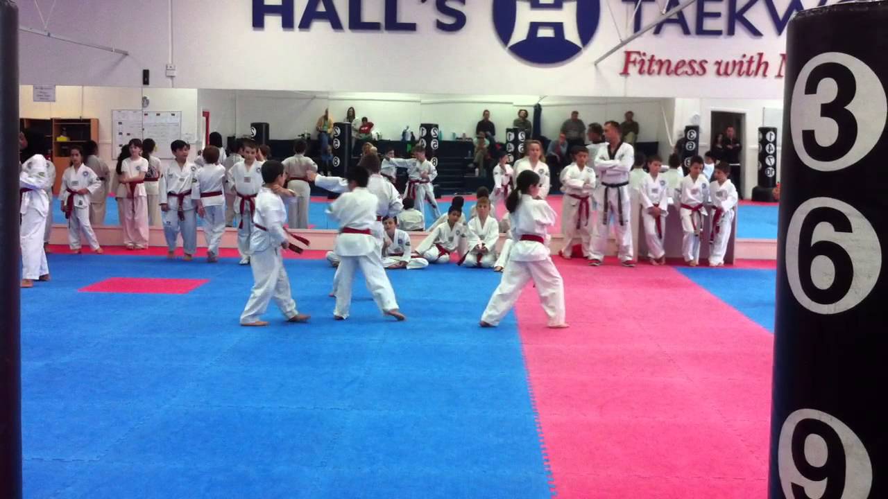 Halls Taekwondo - Cho Dan Bo training with Martin Hall - YouTube