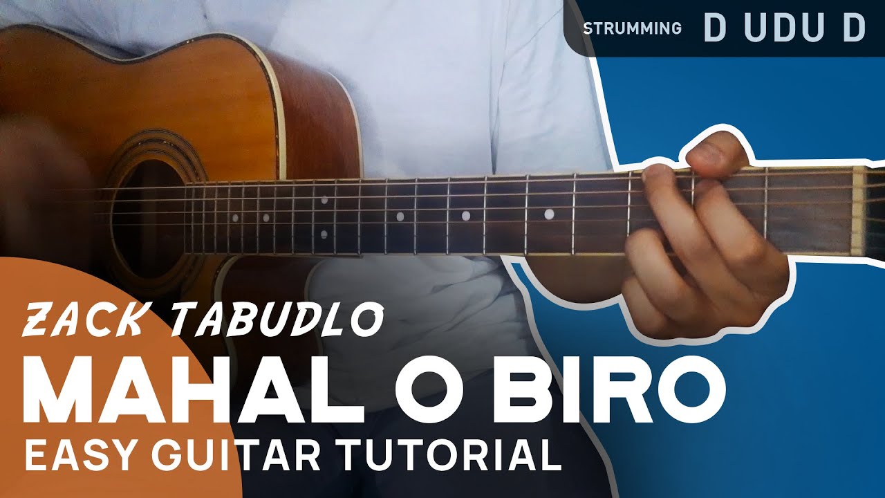 MAHAL O BIRO Guitar Tutorial | Zack Tabudlo | Chordiko - YouTube