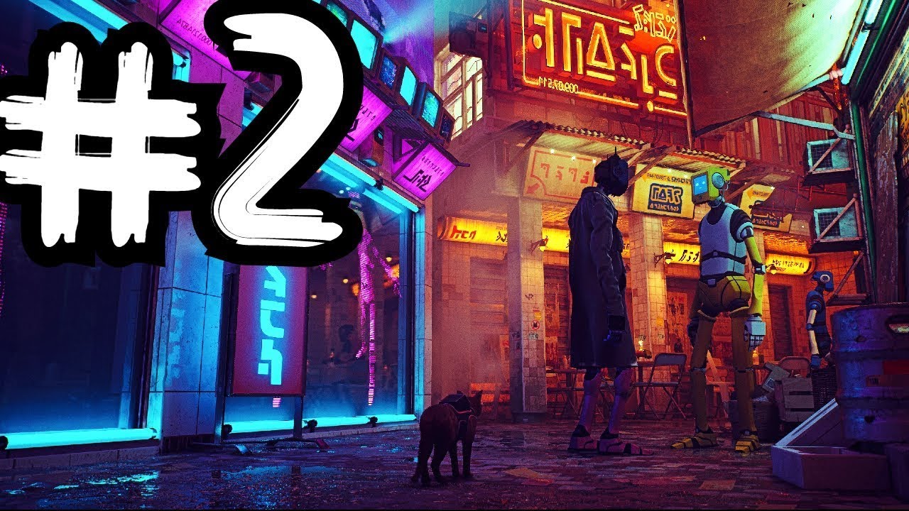 Stray Gameplay Walkthrough Part 2 Dead End - YouTube