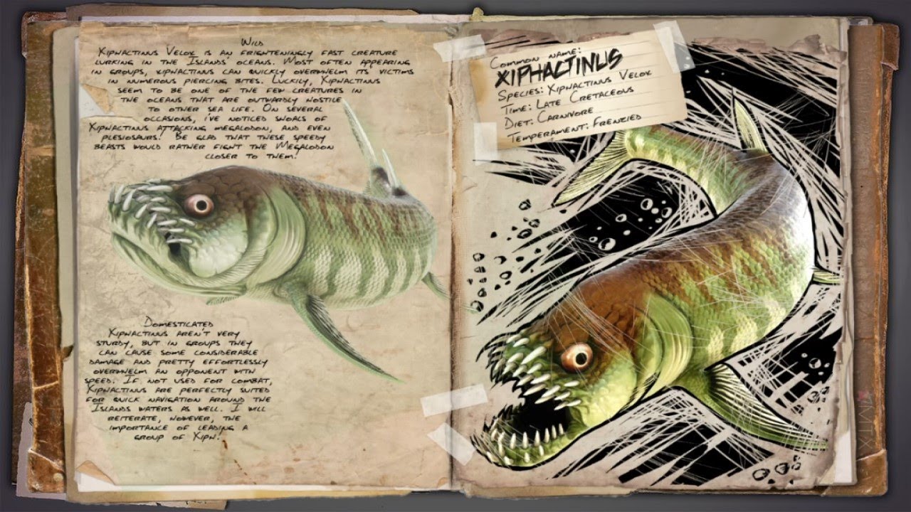 Modark Additions Xiphactinus Official Ark Survival