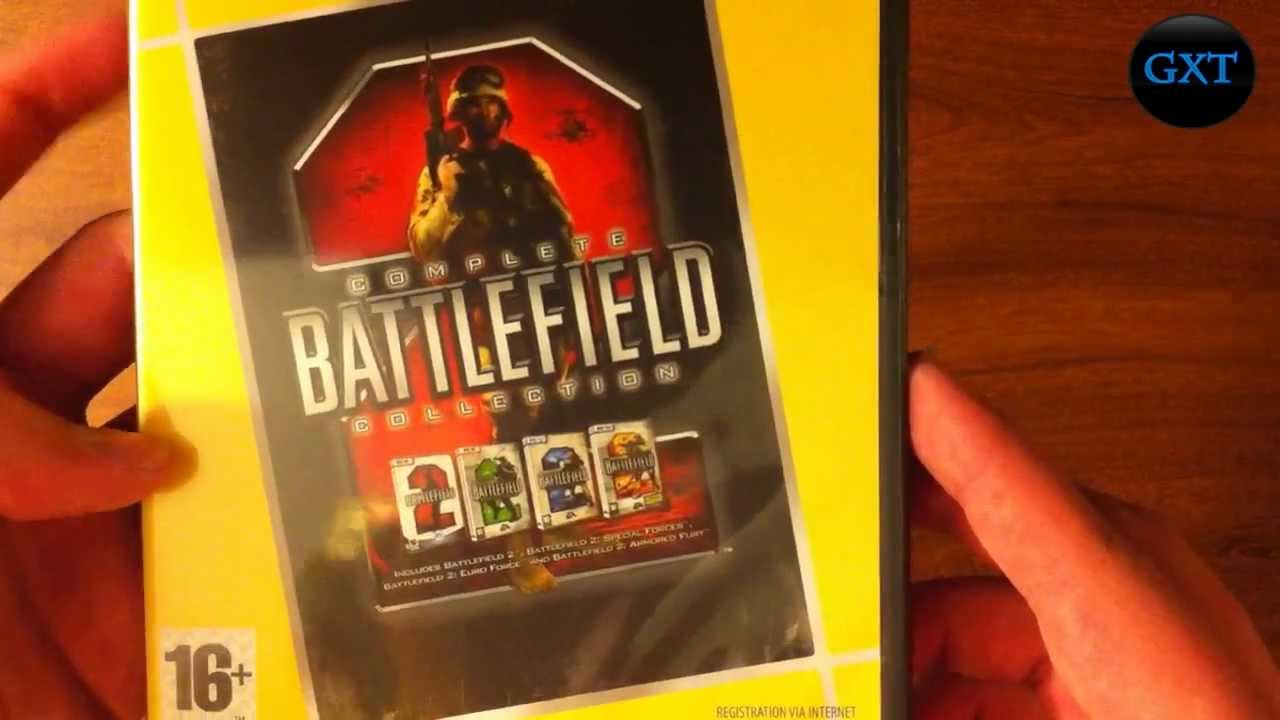 (BF-BF2) Battlefield 2+COMPLETE COLLECTION (2005) Video Game Unboxing ...