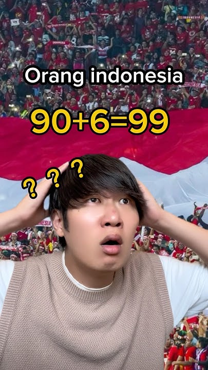 90+6=99??? #shorts #indonesia #jakarta - YouTube