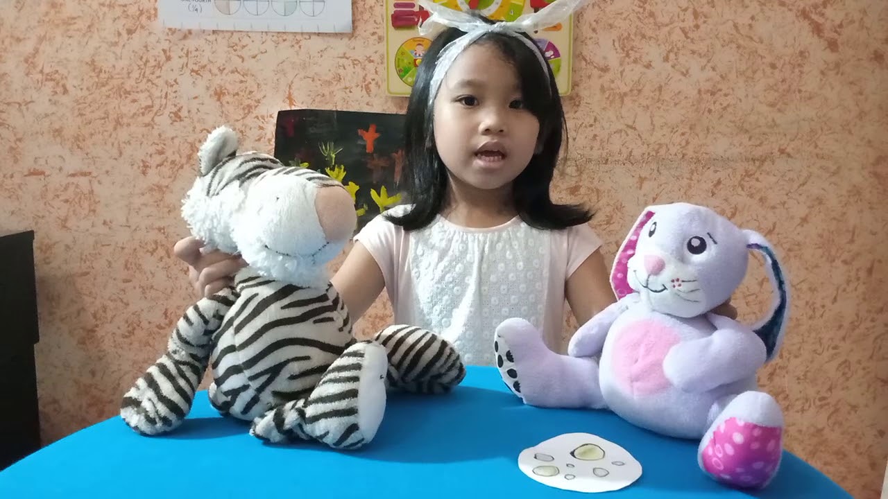 The Sneaky Rabbit | Story Telling by Zizi - YouTube