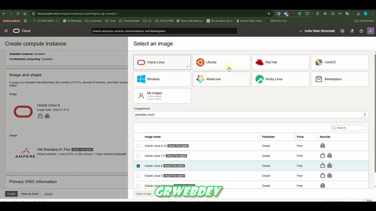 How to Create an Instance in Oracle Cloud (Free Tier) | Step-by-Step Guide for Beginners 2025 ...