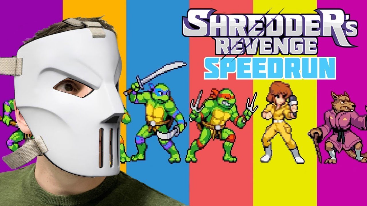 TMNT Shredders Revenge - Casey Jones Speedrun - YouTube