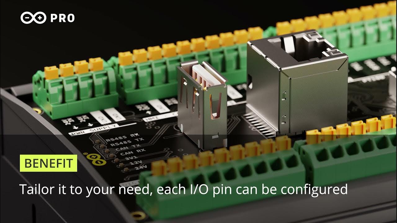 Arduino Pro Portenta Machine Control - YouTube