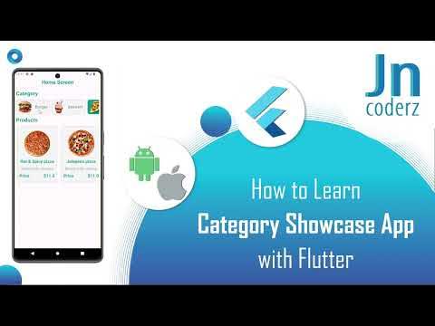 Categories | Showcase view I Flutter App - YouTube