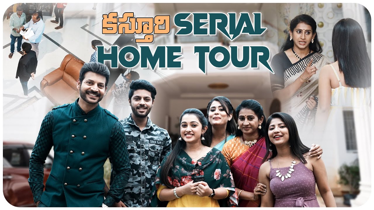 Kasturi Serial Set Secrets | Kasturi Serial Home Tour | Meena Vasu ...