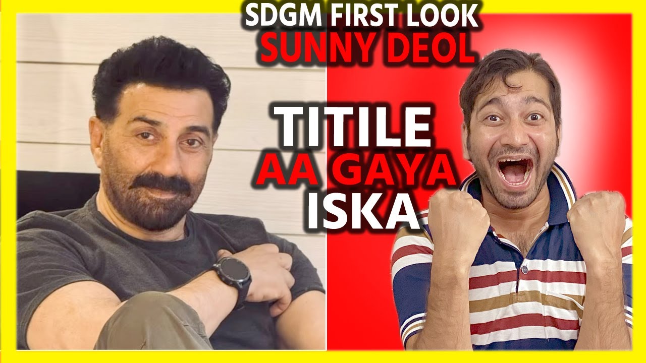 Sunny Deol! "SDGM" Title Is FINAL And Official Release Date"Mythri Movie Makers #sunnydeol - YouTube