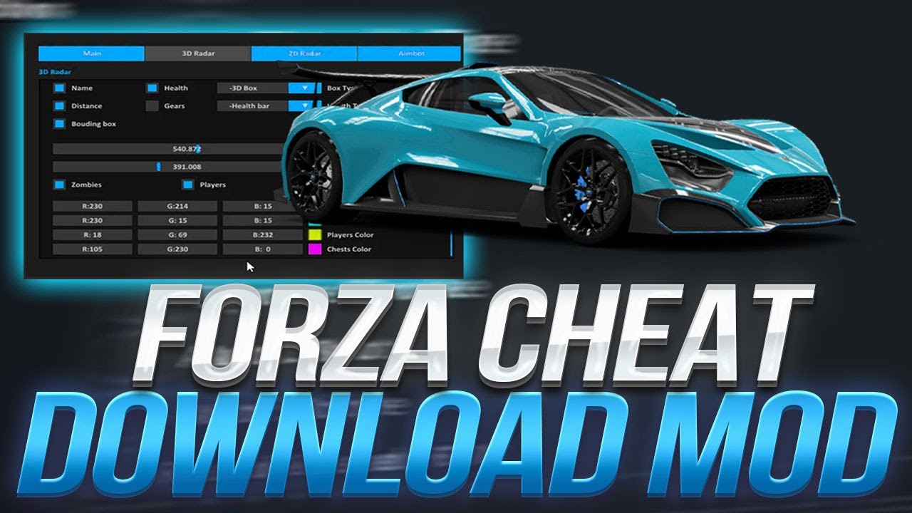 1️⃣ Forza Horizon 5 Mod Menu 2025 | FREE FH5 Hack | Money Glitch & All ...
