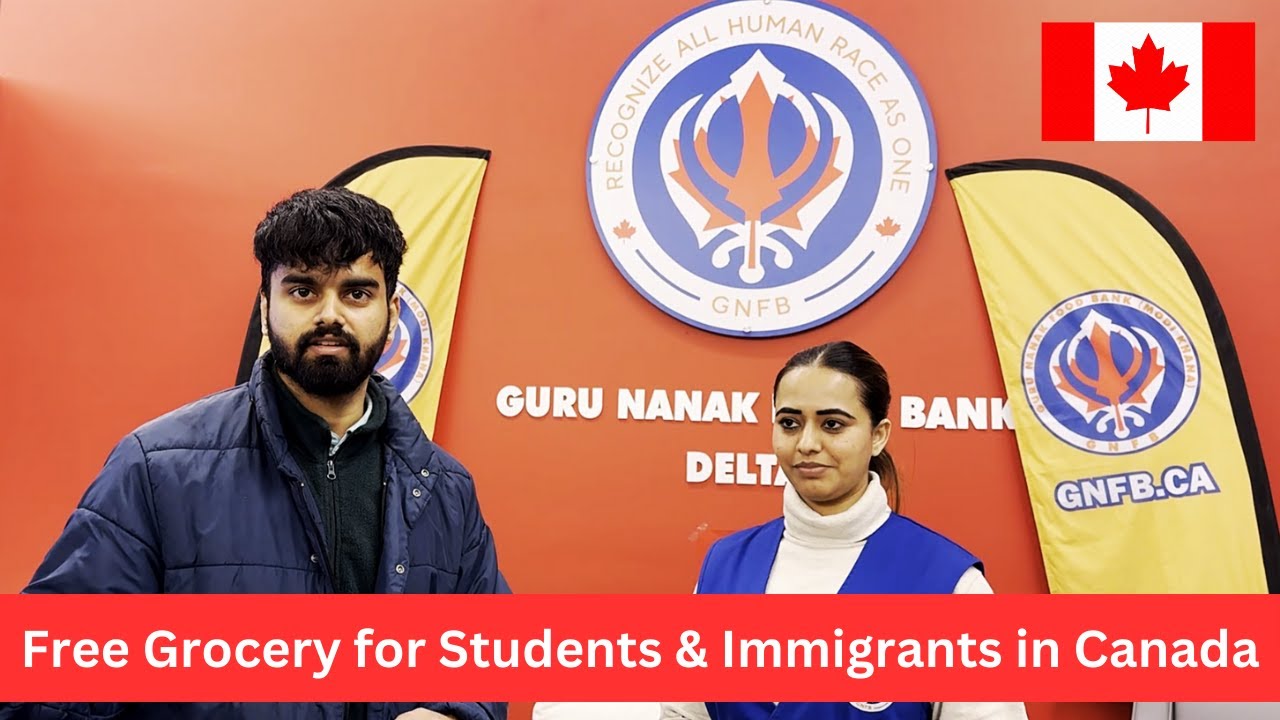 Free Grocery in Canada for Students & EVERYONE | Guru Nanak Food Bank ...