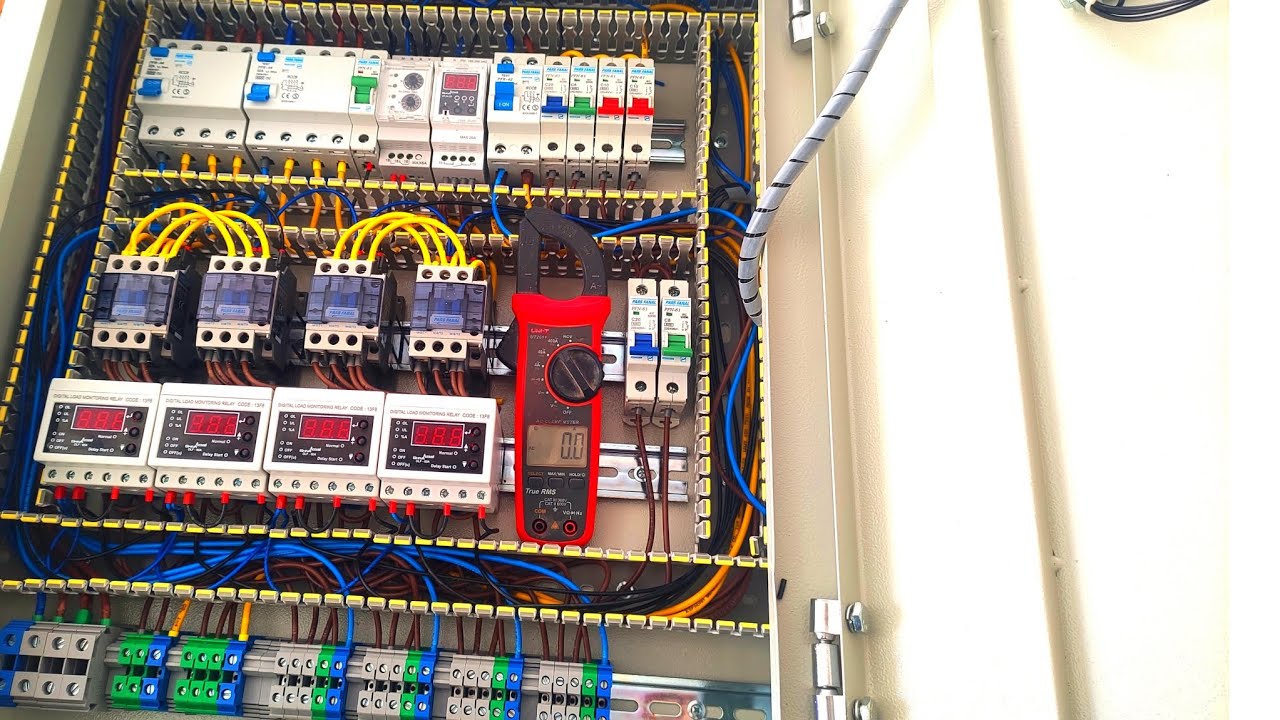 Industrial electrical panel wiring and assembly for beginners and ...