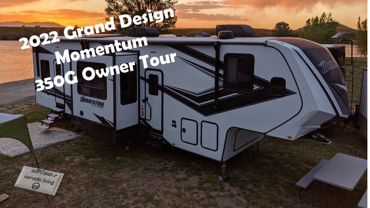 Grand Design Toy Hauler Fifth Wheel 350G (its a beast!) - YouTube