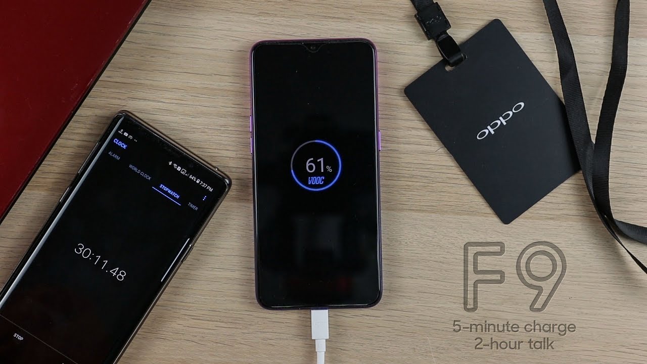 Oppo F9 Vooc & Camera test | تجربة الشحن والكاميرا - YouTube