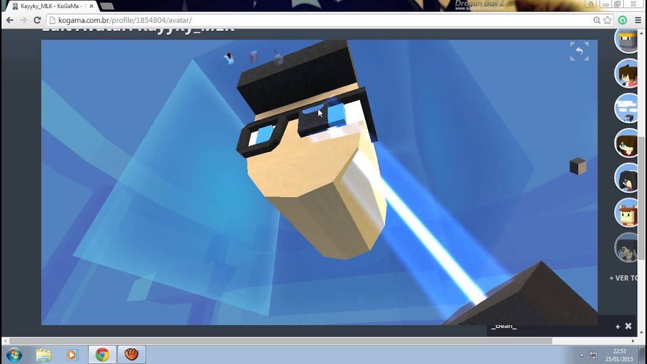 Como fazer O meu skin no kogama - YouTube