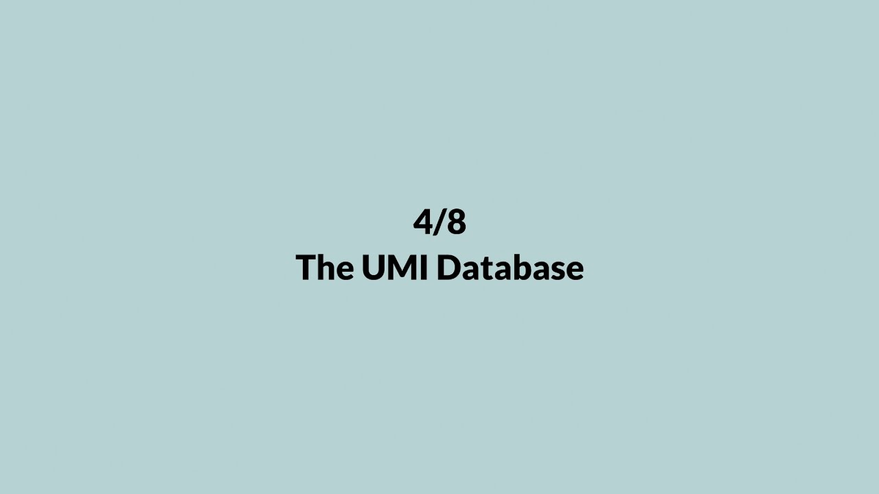 V4 | The UMI Database - YouTube