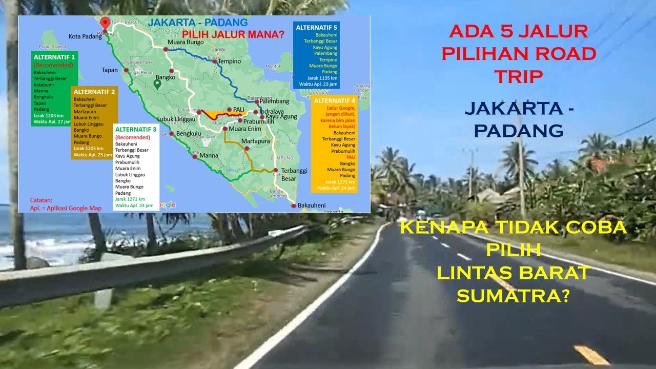 LINTAS BARAT SUMATRA PILIHAN YANG BAGUS - TERSEDIA PETA LINTAS BARAT ...