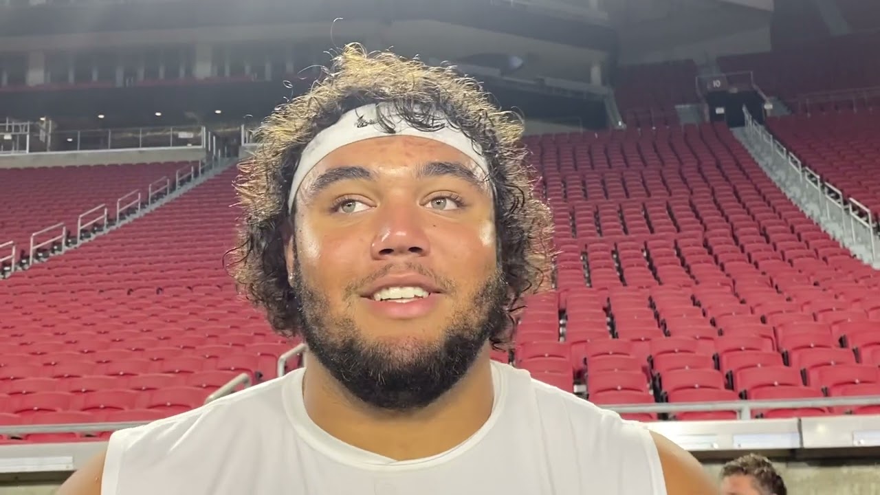 USC Offensive Lineman Mason Murphy - YouTube