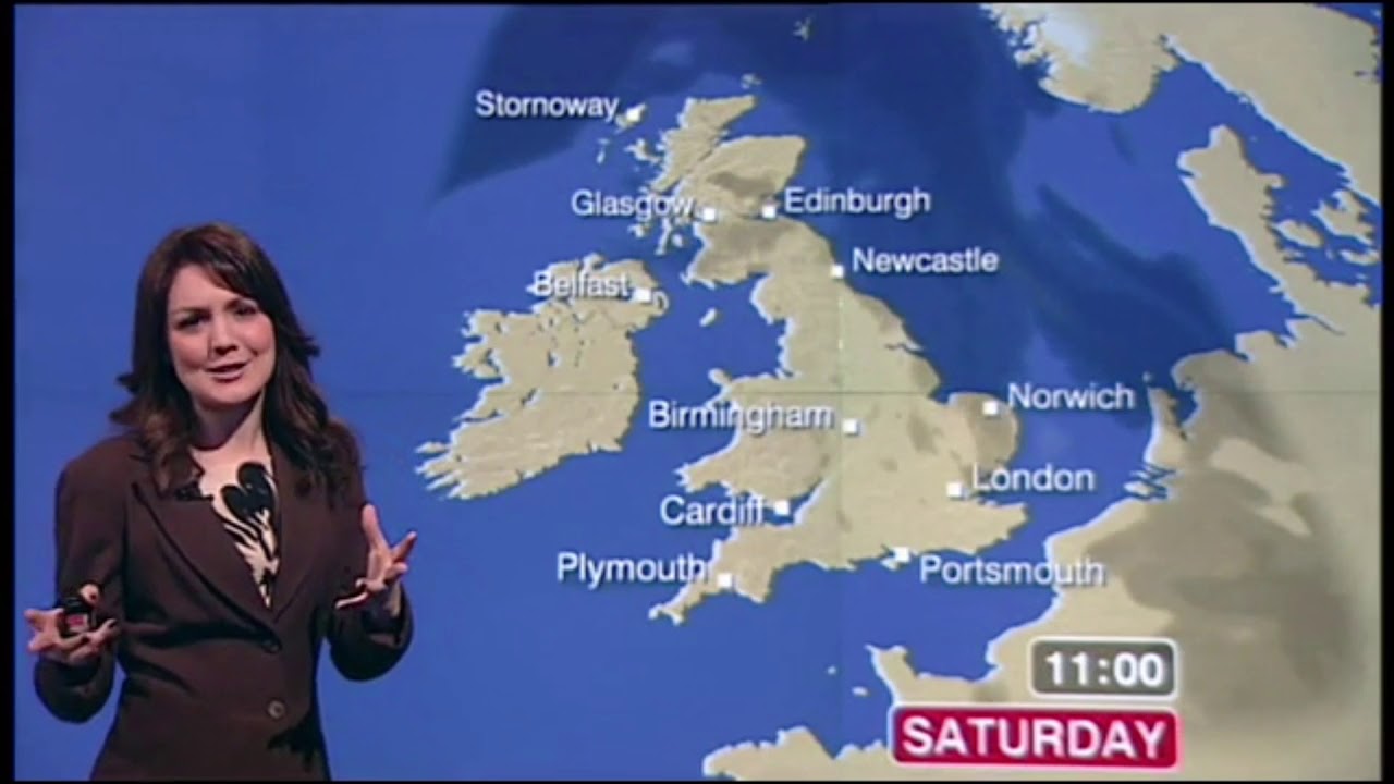 Laura Tobin BBC Weather April 9th 2010 HD - YouTube