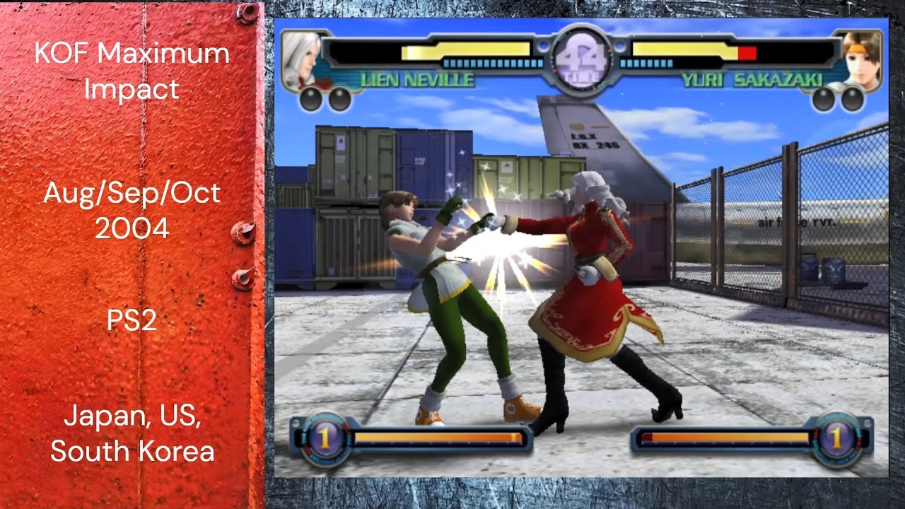 Console Fighting Games of 2004 - KOF Maximum Impact - YouTube
