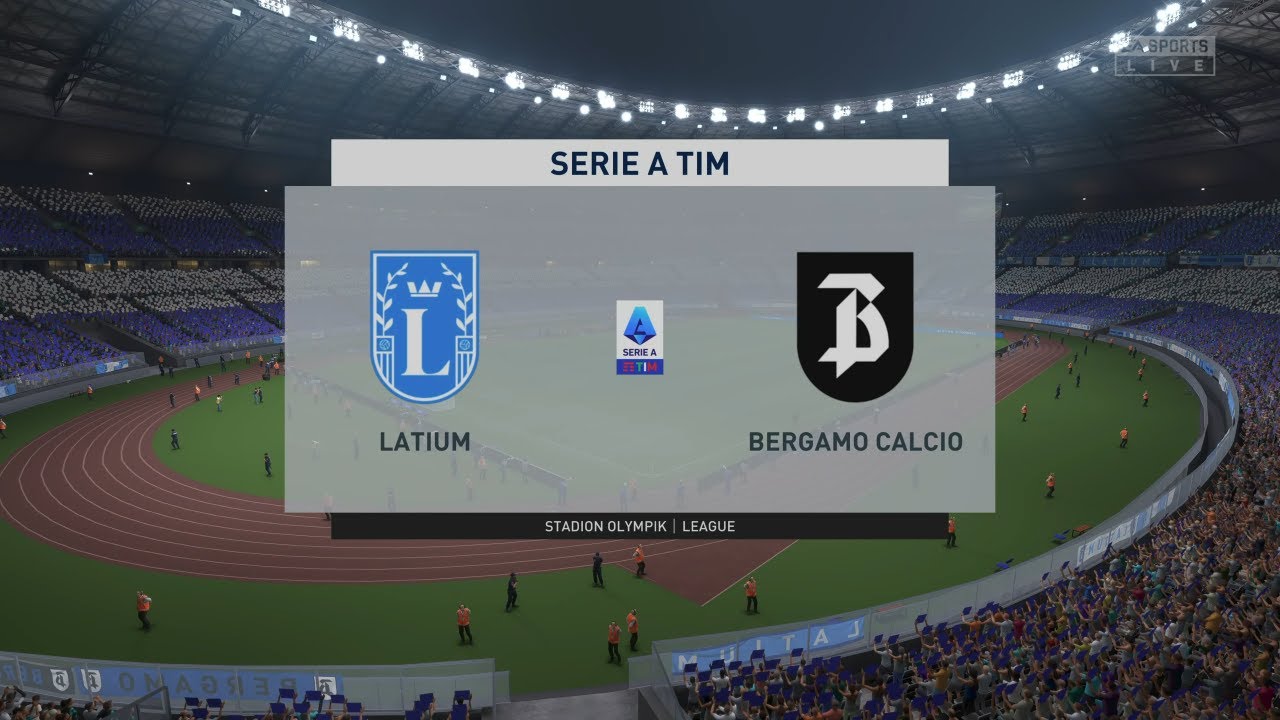 FIFA 22 | Latium VS Bergamo Calcio | Serie A - Full Match PS5 Game play ...