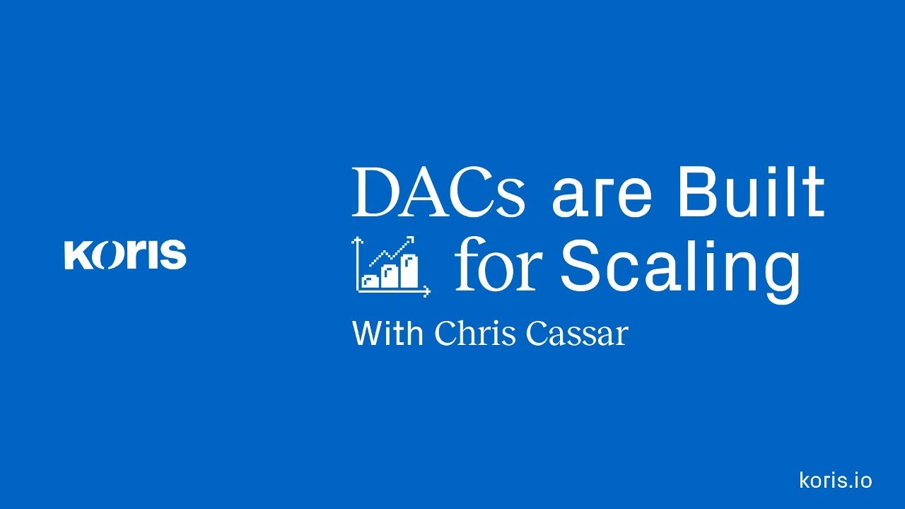 DACs are Built for Scaling with Chris Cassar - Metis DACs - YouTube