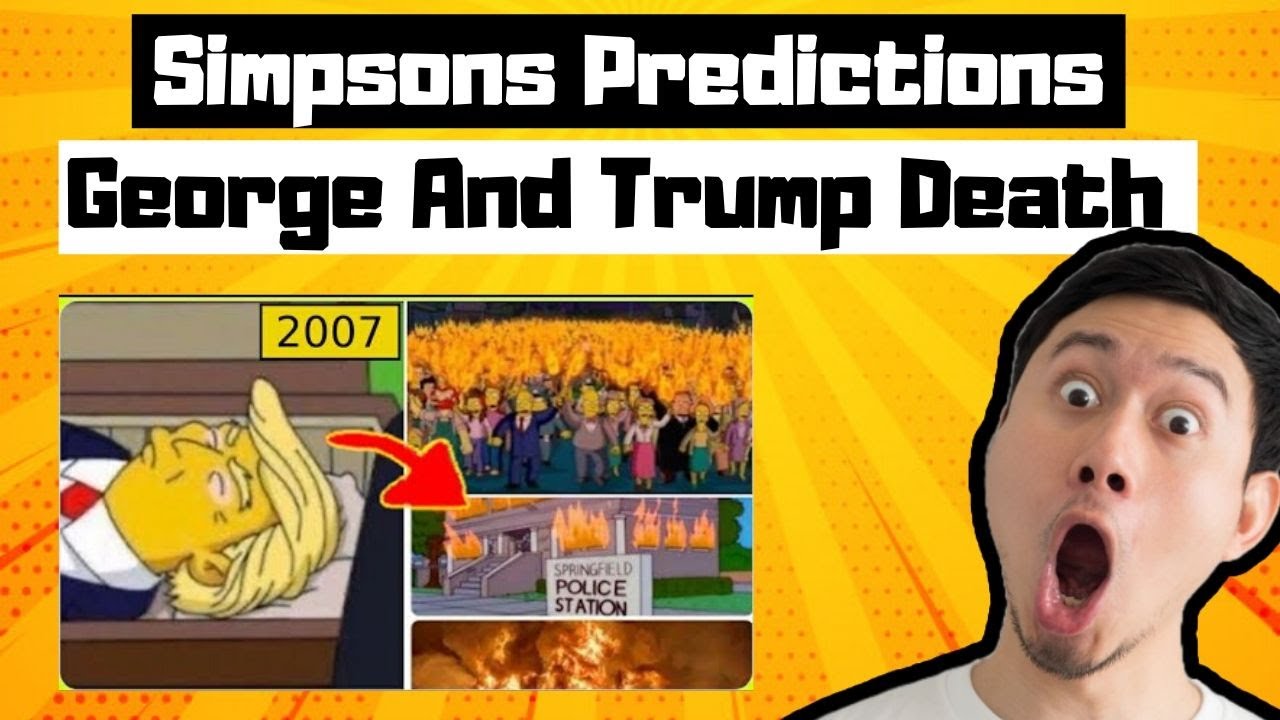 Simpsons Predictions About George FLOYD's Death | Donald Trump Death ...