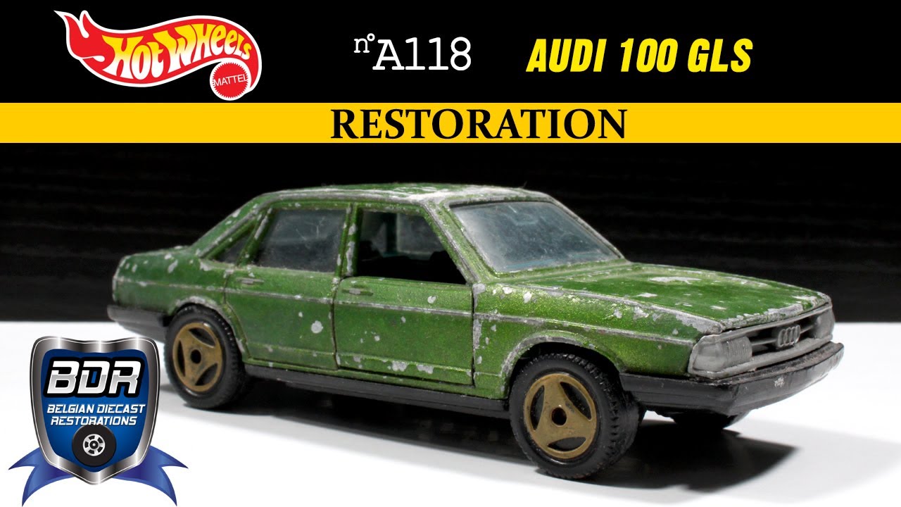 HotWheels A118 Audi 100 GLS Diecast Restoration - YouTube