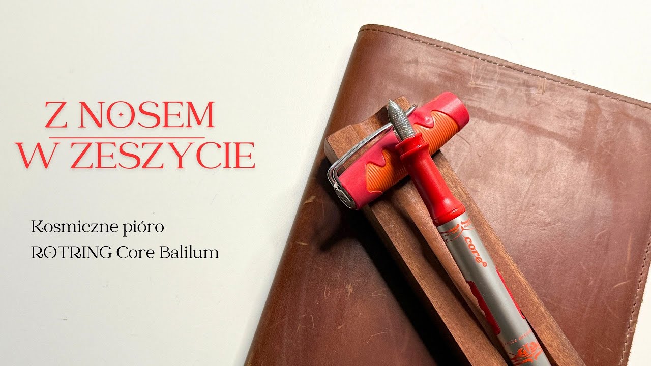 Totalnie odlotowe pióro wieczne ROTRING Core - YouTube
