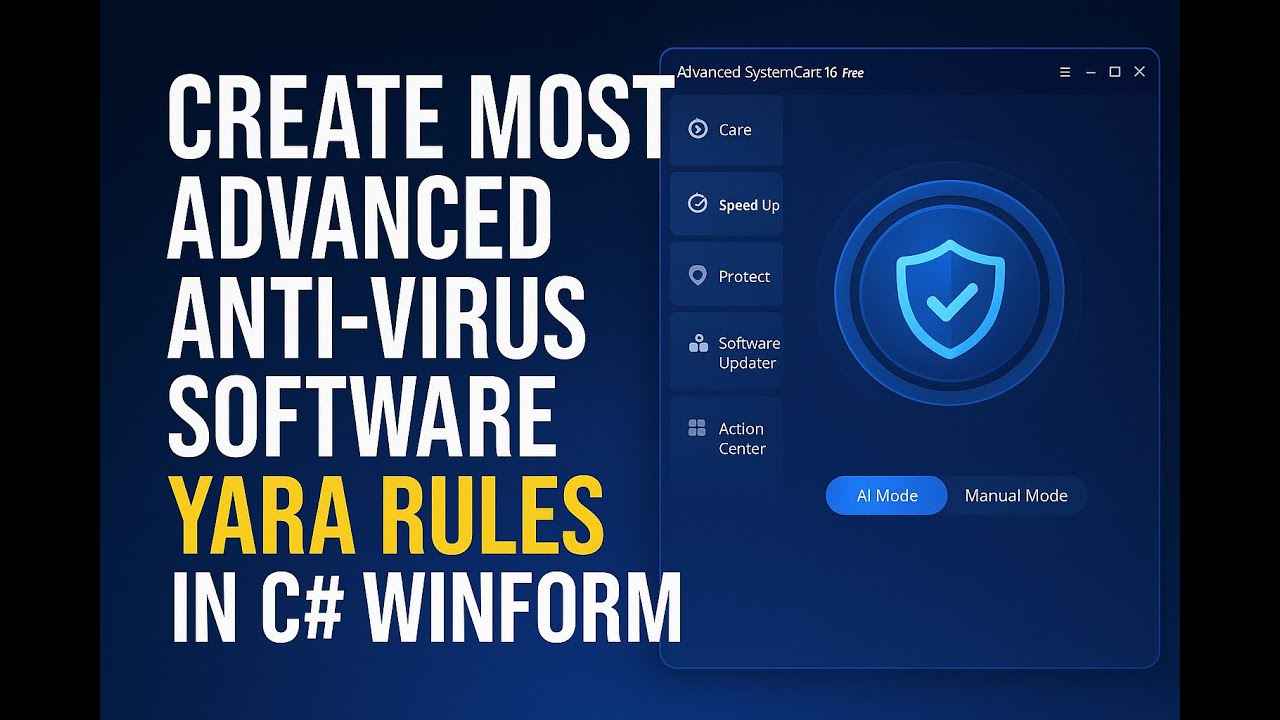 Part 5 - How to Code a Real Antivirus in C# WinForms + YARA Rules ...