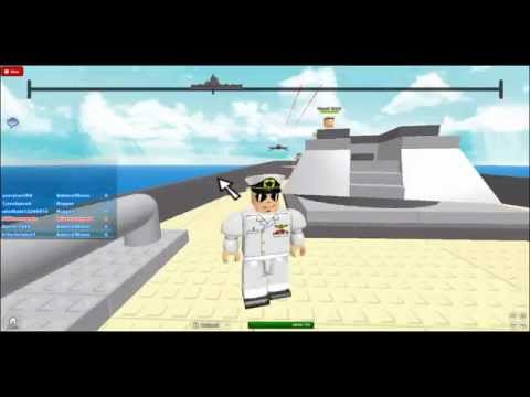 Roblox : Battleship ME is captain. - YouTube