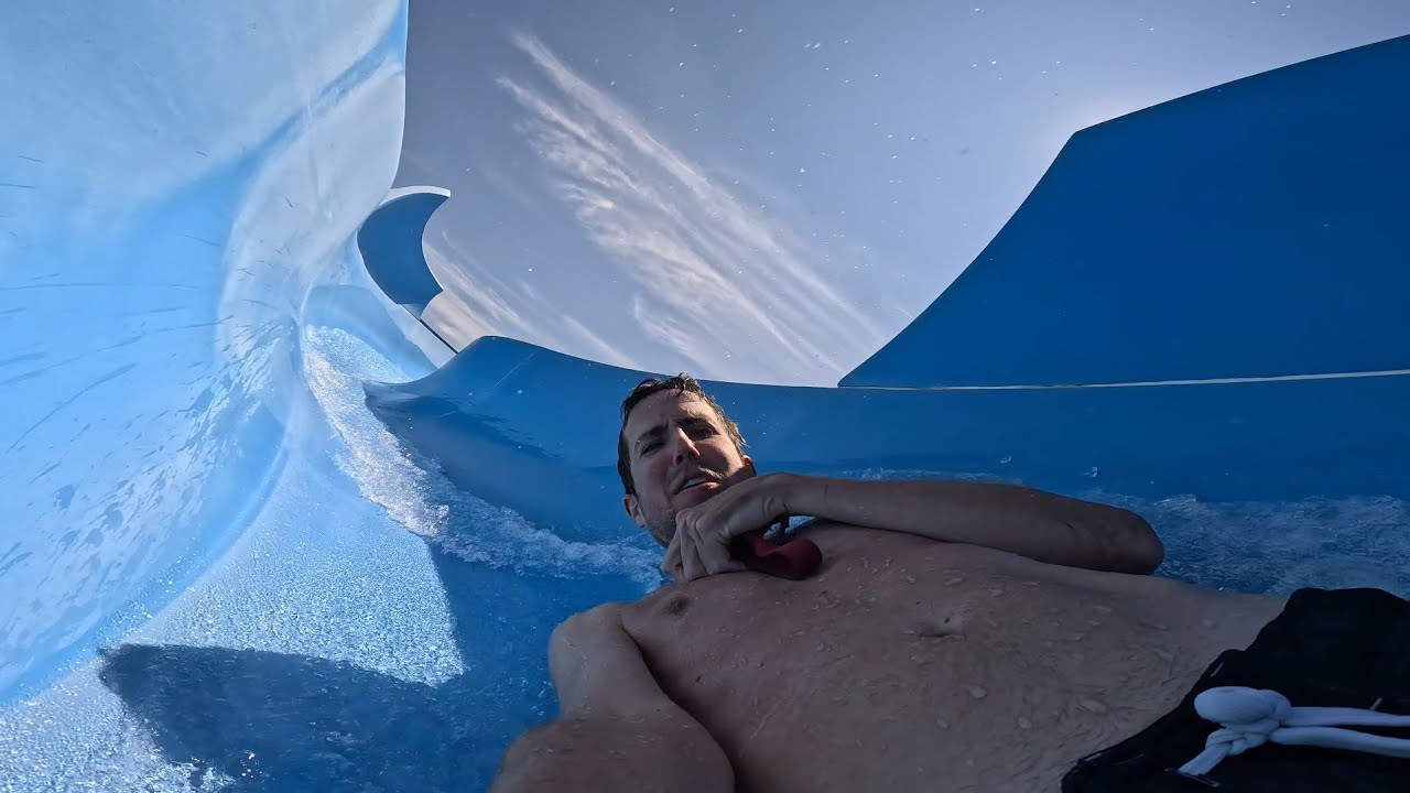 Paradise Plunge slides at Soak City (Kings Island) (August 27th, 2023 ...