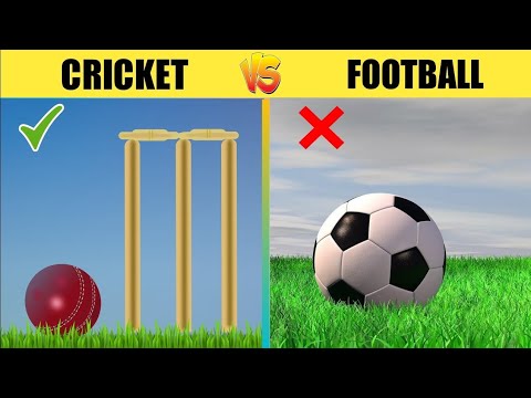 Cricket vs Football || comparison between cricket vs Football || sports ...