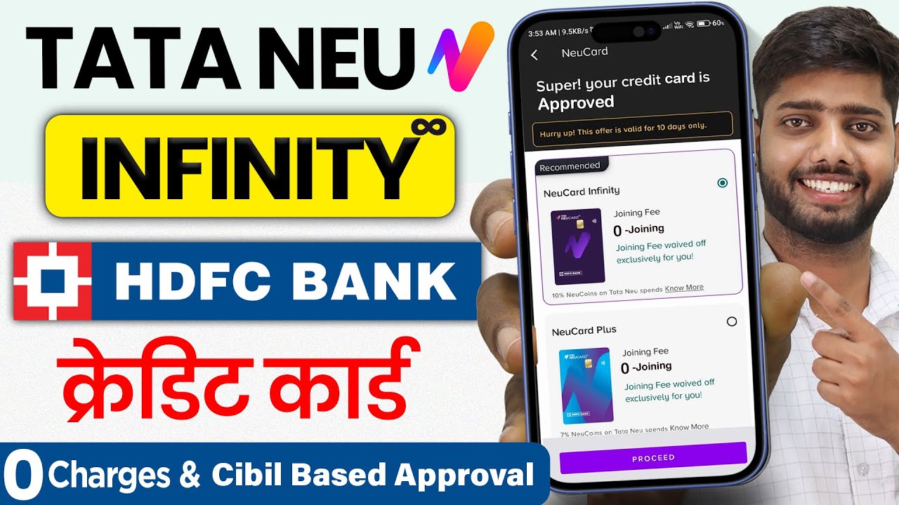 Tata neu infinity hdfc bank credit card apply || Tata neu infinity ...