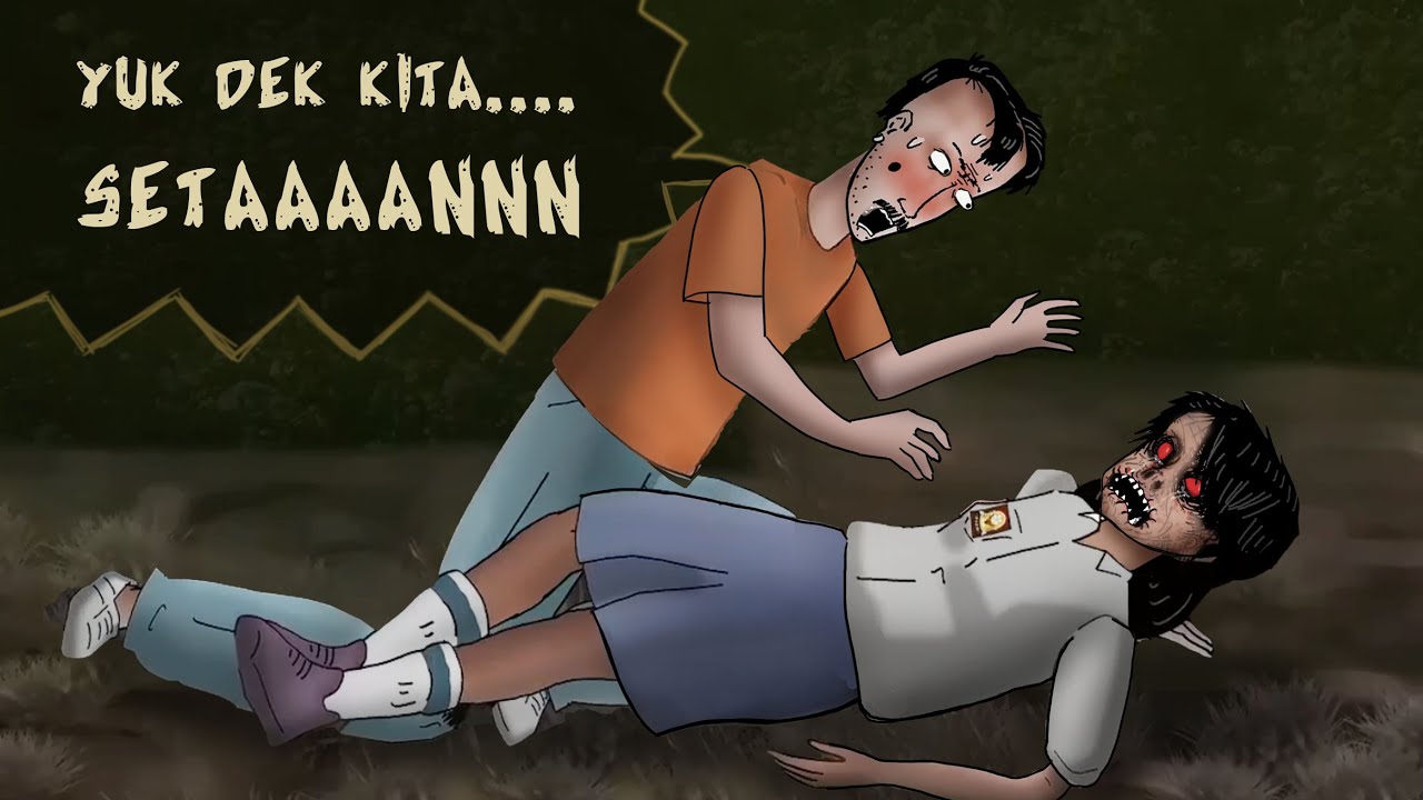 Mau jahatin cewek SMA, muka dia jadi seram menganga #HORROMISTERI ...